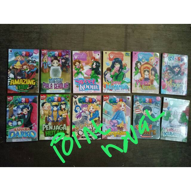 Jual Komik ghost school days princess academy paket 8 buku | Shopee ...