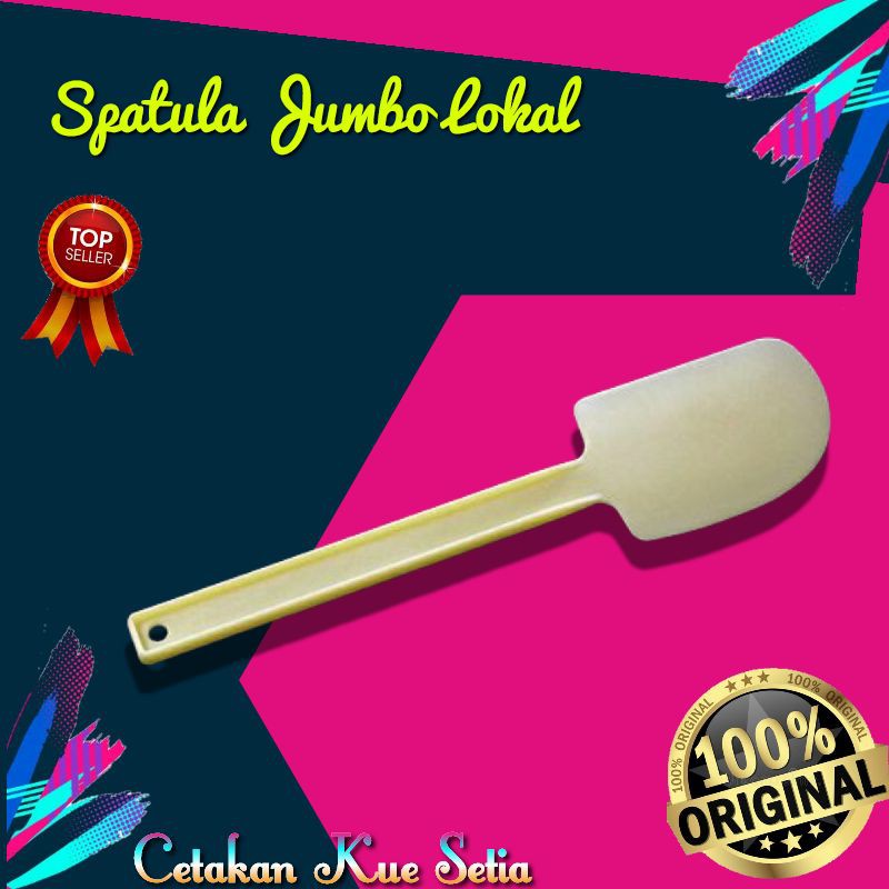 Jual Spatula Plastik Jumbo Merk SETIA / Solet Besar / Sutil | Shopee ...