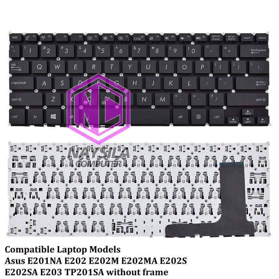 Jual Keyboard Asus E201NA E202 E202M E202MA E202S E202SA E203 TP201SA ...
