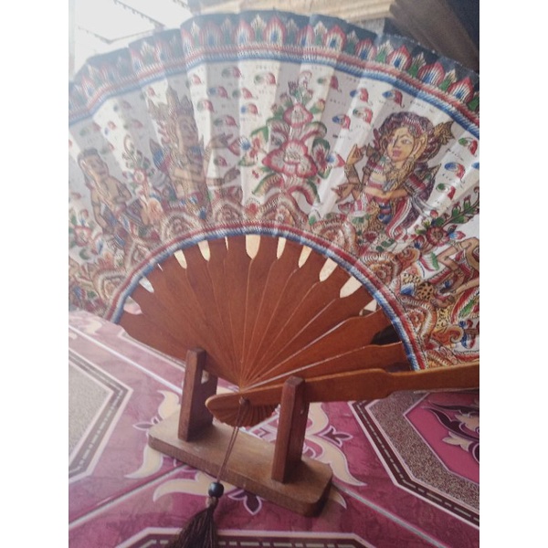 Jual kipas lukisan klasik wayang dari Kamasan | Shopee Indonesia