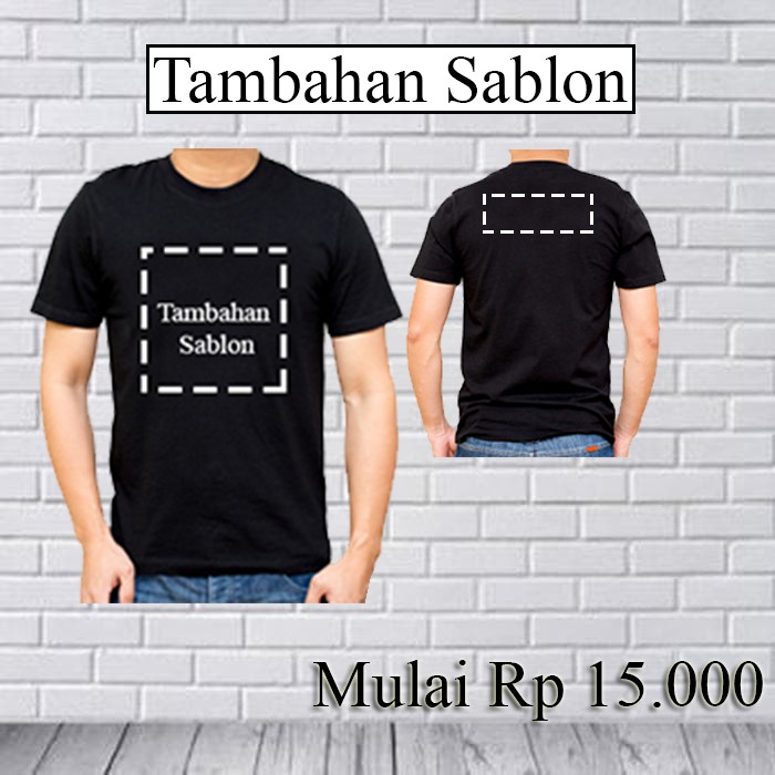 Jual TAMBAHAN SABLON ATAU TAMBAHAN KAOS LENGAN PANJANG | Shopee Indonesia Jual TAMBAHAN SABLON ATAU TAMBAHAN KAOS LENGAN PANJANG | Shopee Indonesia