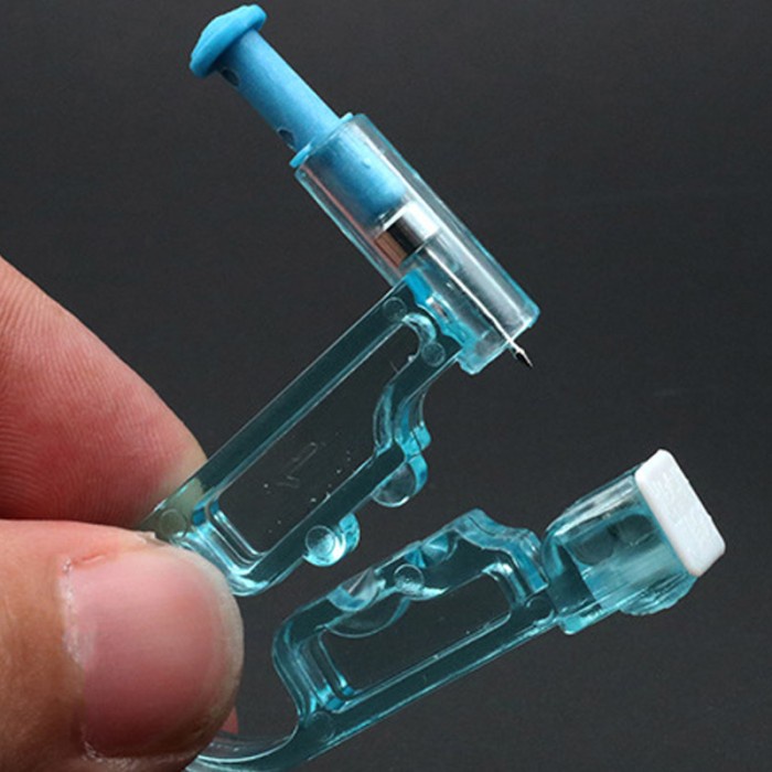 Jual Alat Piercing Tindik Telinga Kuping Steril Sekali Pakai Gratis ...