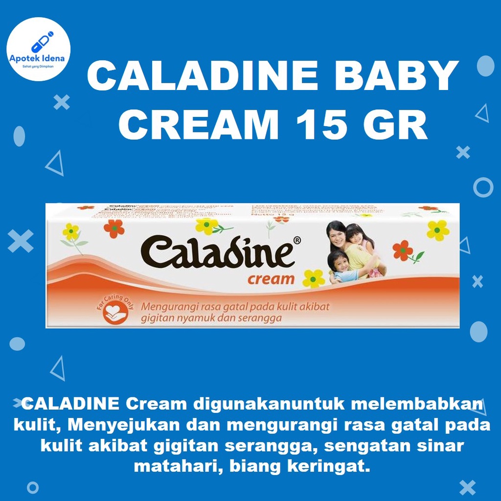 Jual CALADINE CREAM 15 GR Krim Kulit Untuk Biang Keringat / Gatal ...