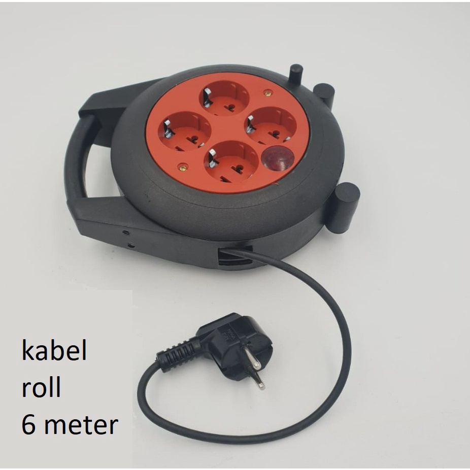 Jual KABEL ROLL PLUS LAMPU DX10 CABLE REEL EXTENSION CABANG COLOKAN KBK ...