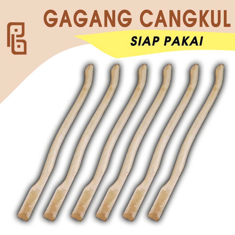 Jual Kayu Gagang Cangkul Siap Pakai Doran Pacul Murah dari Kayu Jati ...