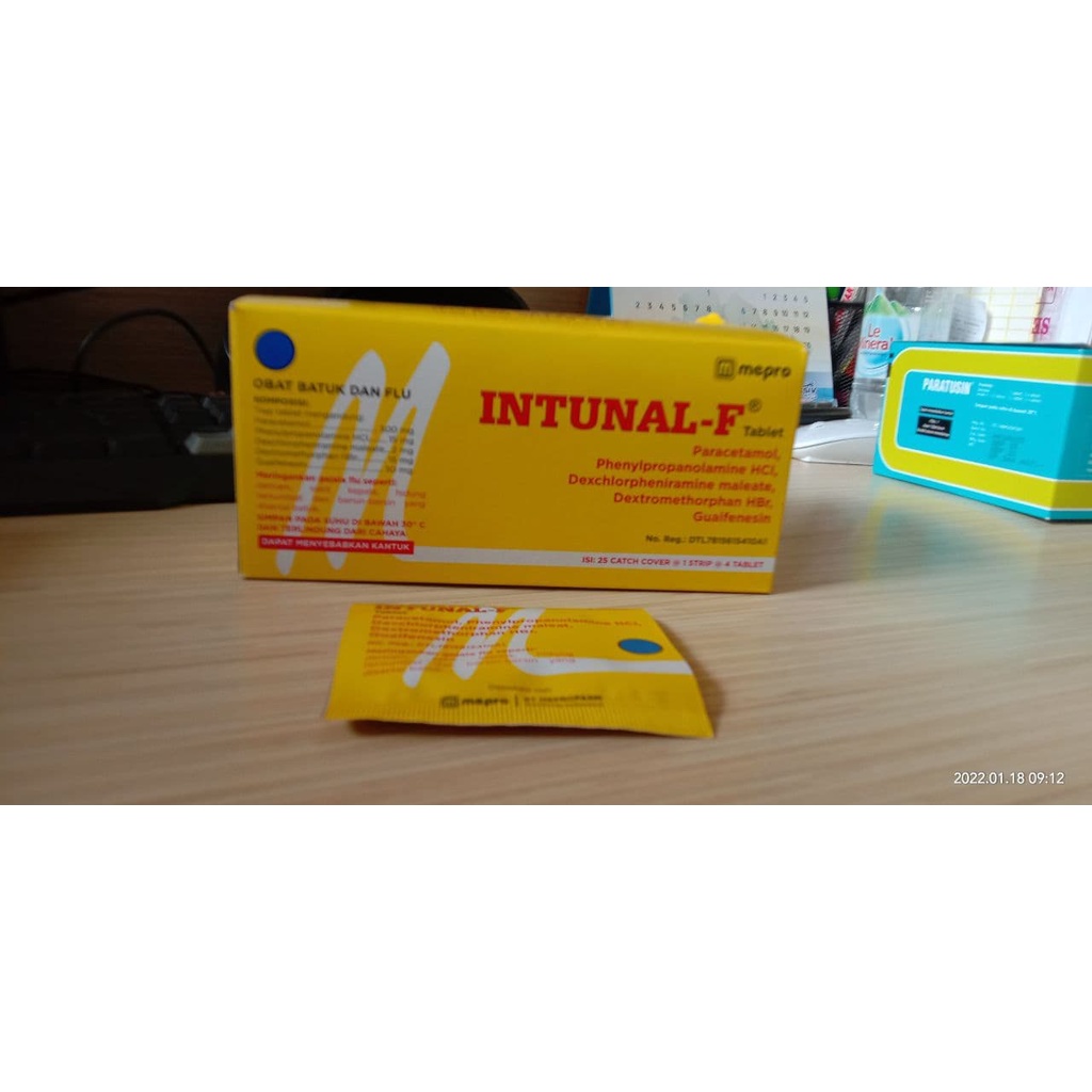 Jual INTUNAL-F 1STRIP 4TABLET | Shopee Indonesia