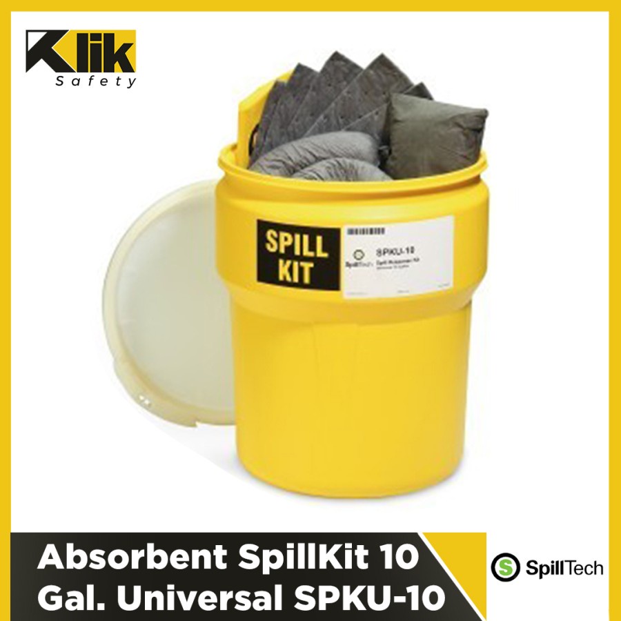 Jual Sorbent Spill Kit 10 Gallon Universal Spilltech SPKU-10 Original ...