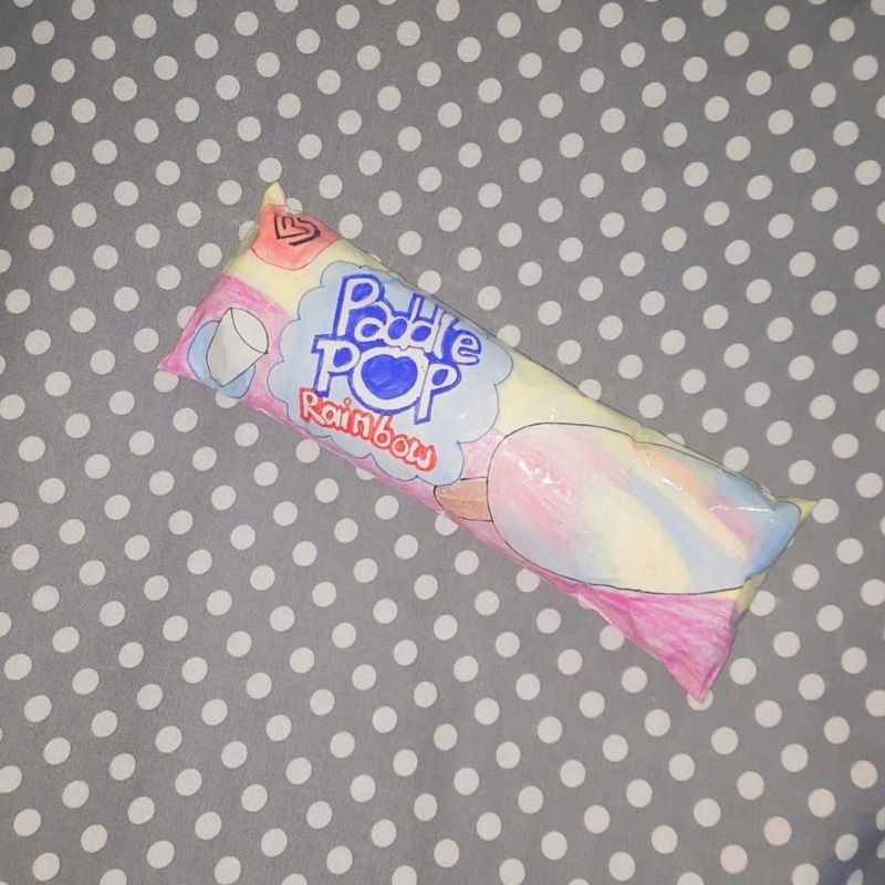 Jual squishy paper paddle pop homemade viral | Shopee Indonesia