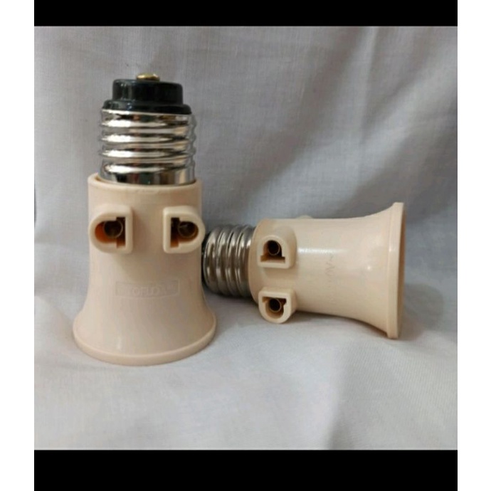 Jual fiting kombinasi tofuda/fiting lampu cabang 2 tofuda | Shopee ...
