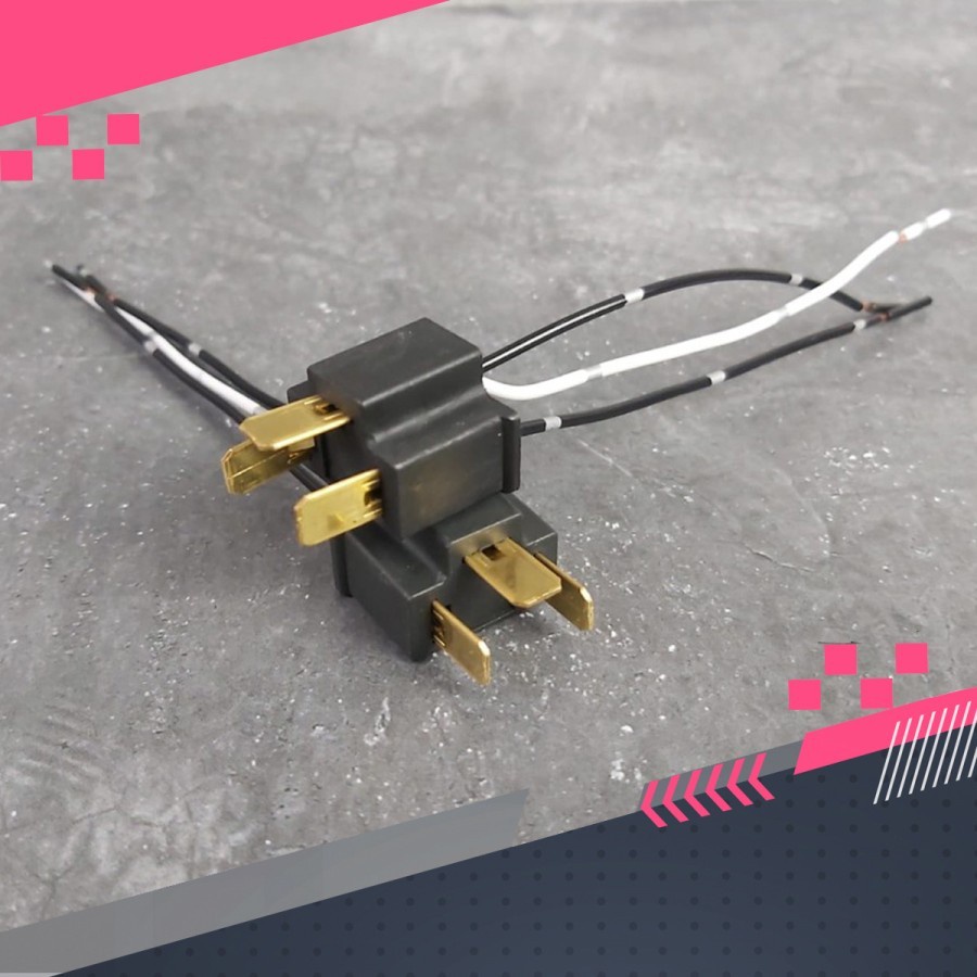 Jual SOKET LAMPU H4 COWOK / SOCKET H4 MALE DENGAN KABEL BINTIK | Shopee ...