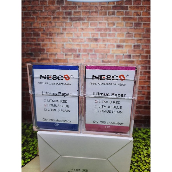 Jual LITMUS PAPER RED | LITMUS PAPER BLUE | KERTAS LAKMUS | KERTAS PH ...
