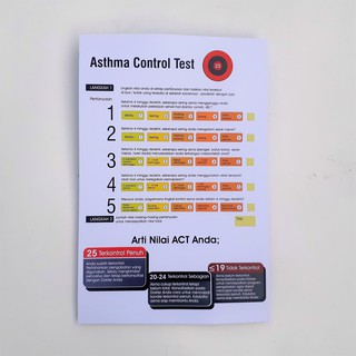 Jual Poster Asthma Control Test, Poster Asma Kontrol Tes, Poster ACT ...