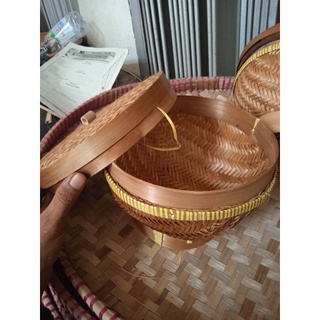 Jual Wakul Bambu + Tutup Wakul Nasi Bambu Wakul Tradisional | Shopee ...