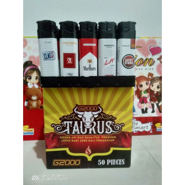 Jual korek api magnet taurus | Shopee Indonesia