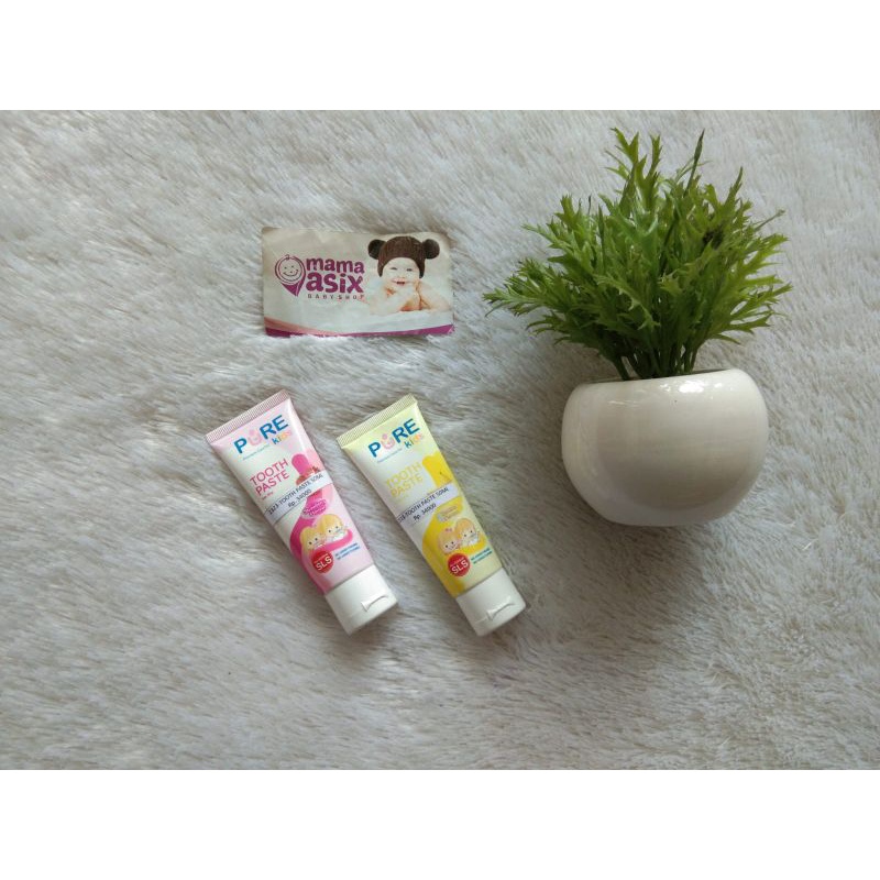 Jual Pasta Gigi Bisa Ditelan/Pasta Gigi Bayi/Pasta Gigi Pure Kids/Pasta ...