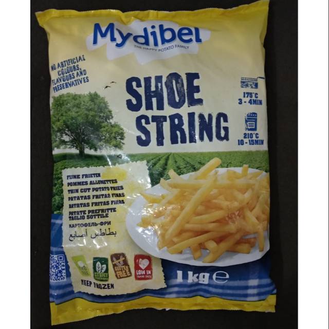 Jual Kentang mydibel SHOE STRING 1Kg | Shopee Indonesia