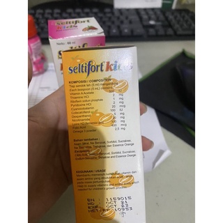 Jual SELTIFORT KIDS SUSPENSI 60ML | Shopee Indonesia
