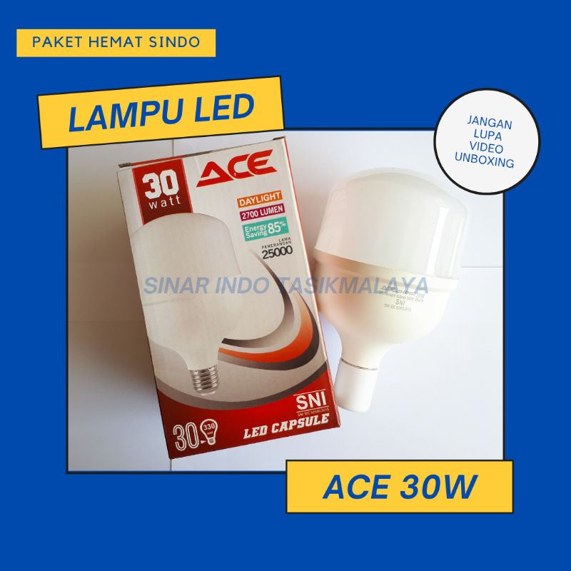 Jual Lampu LED Ace 30W | Shopee Indonesia