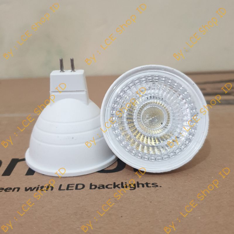 Jual Lampu Spotlight LED 7 Watt 7w 220V MR16 / LED Spotlight MR16 7w 7watt AC 220V 7 watt ☆ MR16 ...