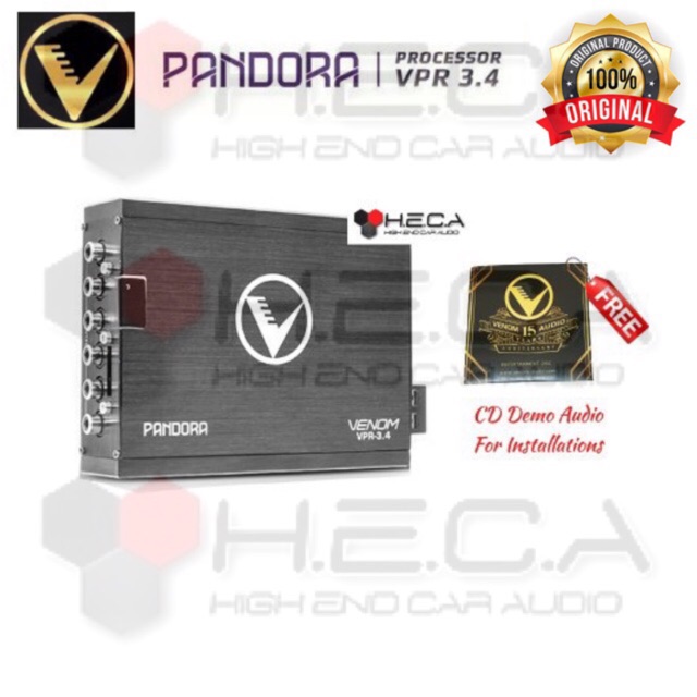 Jual Processor Prosesor VENOM Pandora VPR-3.4 Equalizer digital DSP ...