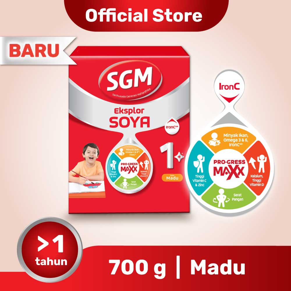 Jual SGM 1+ Soya 700gr ( 1-5 tahun ) | Shopee Indonesia