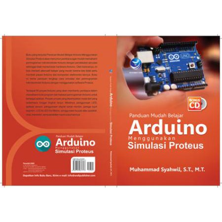 Jual Panduan Mudah Belajar Arduino Menggunakan Simulasi Proteus + cd ...