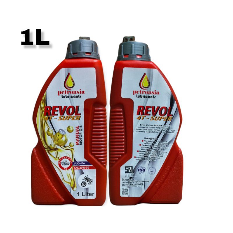 Jual Oli Revol Super 4T SAE 20W-50 , 1 Liter | Shopee Indonesia