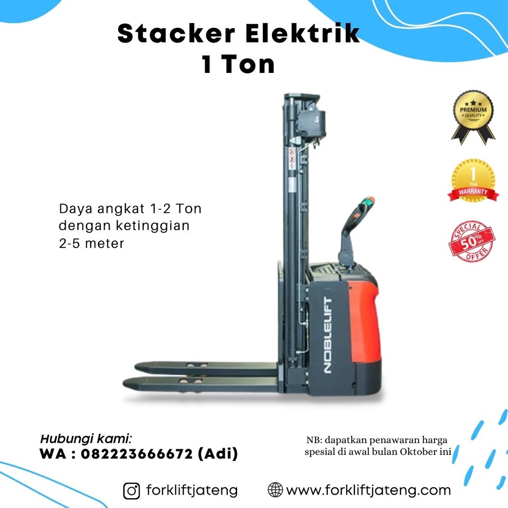 Harga stacker elektrik Terbaru Apr 2025 | BigGo Indonesia