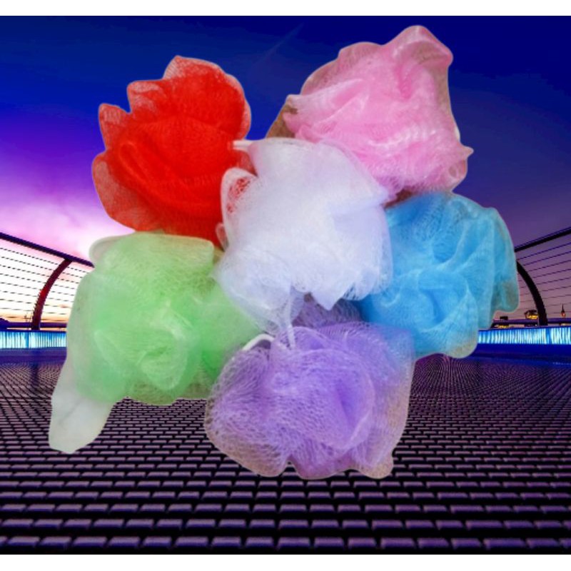 Jual Spon / sponge mandi / spons bathup / shower puff Lembut Ozera ...