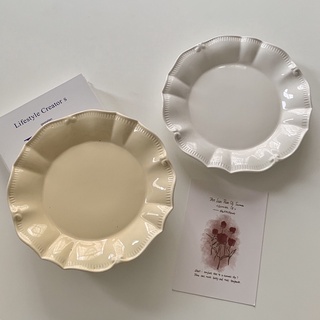 Jual Freya plate / Korean Aesthetic Plate / Piring Korea Aesthetic ...