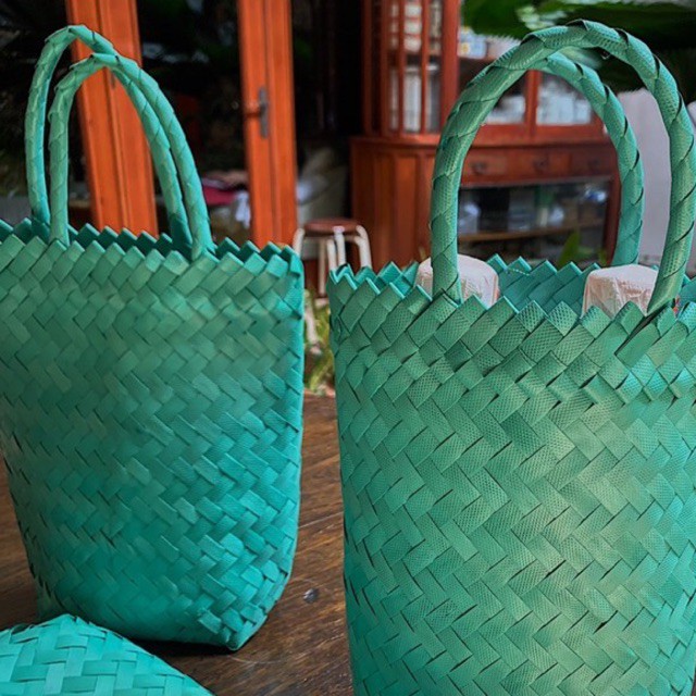 Jual Tas Souvenir Botol, Tas Hampers Botol, Tas Anyaman Plastik, Tas ...