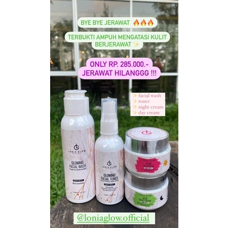 Jual PAKET ACNE LONIA GLOW(jerawat) | Shopee Indonesia