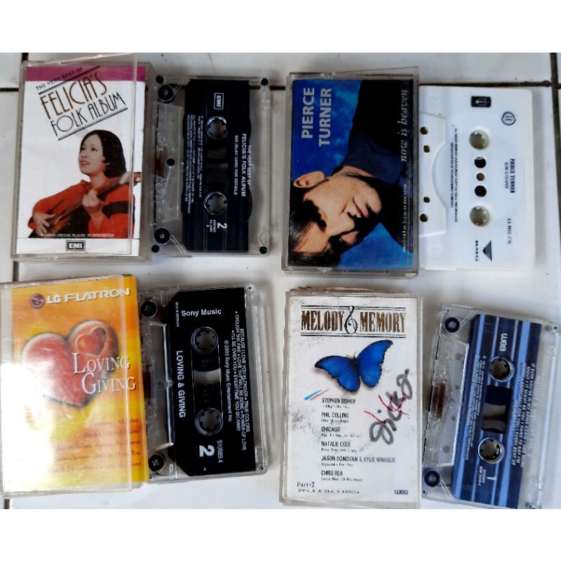 Jual Paket kaset bekas isi 4 pcs. | Shopee Indonesia