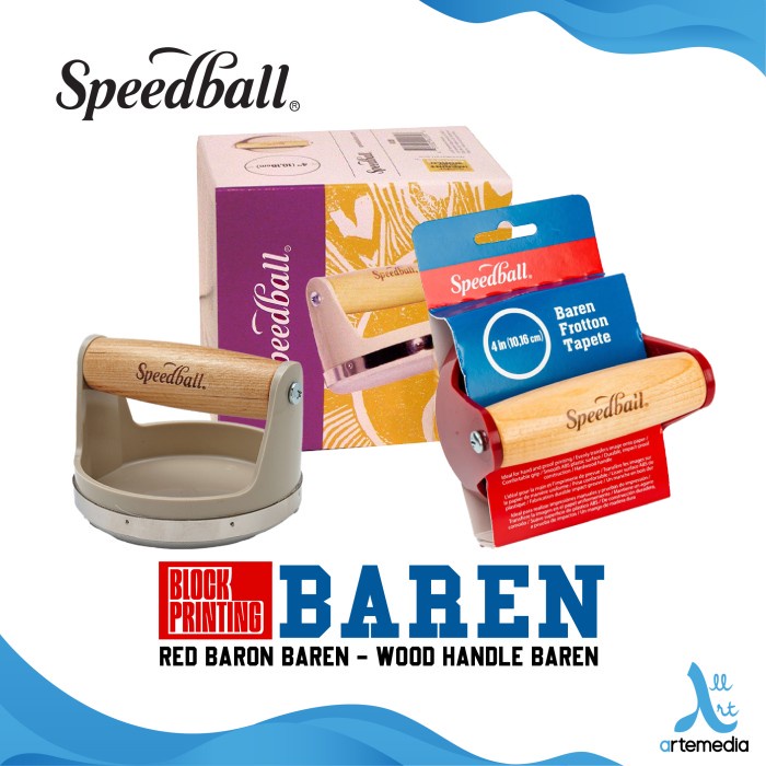 Jual Speedball Baren Block Printing Printmaking Tool | Shopee Indonesia