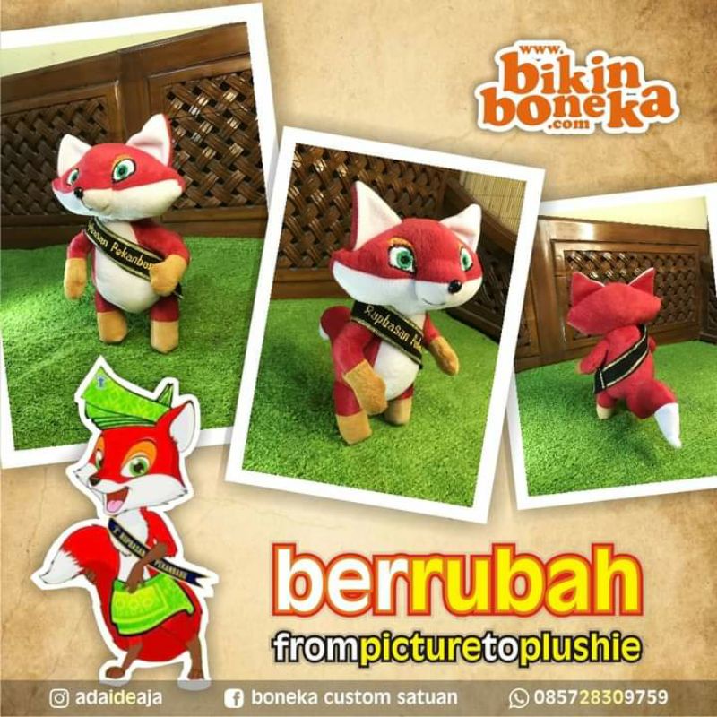 Jual Jasa Pembuatan Boneka Maskot Custom Sesuai Desain Sendiri | Shopee ...