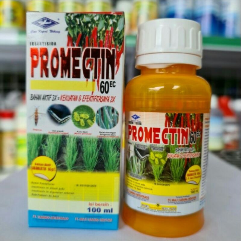 Jual Insektisida PROMECTIN 60EC isi 100 ml // Obat Pembasmi Kutu Daun ...