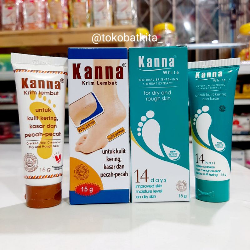 Jual [1BTL= 15GRAM] KANA KRIM / KANA WHITE CREAM / OBAT OLES KAKI ...