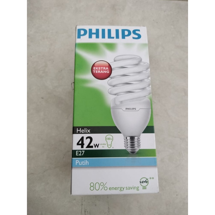 Jual LAMPU PHILIPS HELIX 42 W | Shopee Indonesia