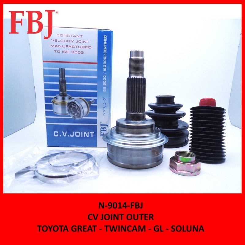 Jual CV JOINT LUAR TOYOTA GREAT TWINCAM GL SOLUNA FBJ AS RODA | Shopee Indonesia