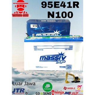 Jual aki basah mssiv xp n100 12v 100ah 95e41r battery genset kapal truck accu | Shopee Indonesia