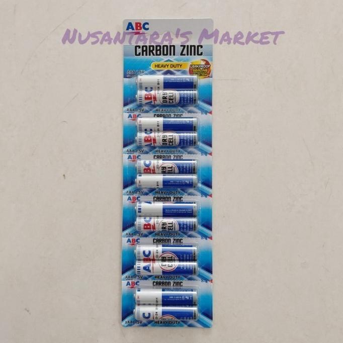 Jual [Ready] Baterai Abc Biru Aaa Isi 12 Pcs/1 Renceng [Baterai ...