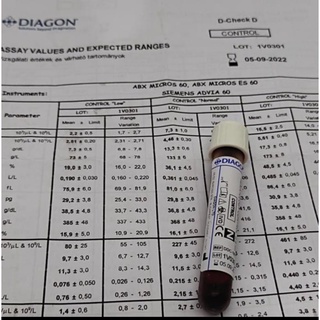 Jual Blood Control Normal Hematology Diagon | Shopee Indonesia