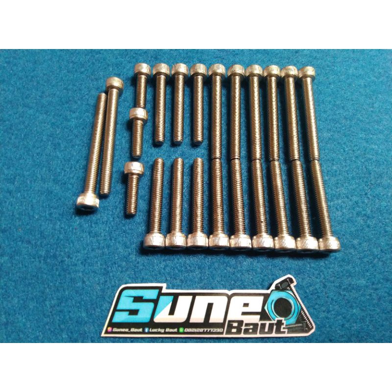 Jual Baut Blok Mesin Jupiter MX old/lama ( Baut L Stainless ) | Shopee Indonesia