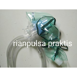 Jual Masker Nebulizer Fullset Selang alat uap nebu Mask Bayi Balita ...
