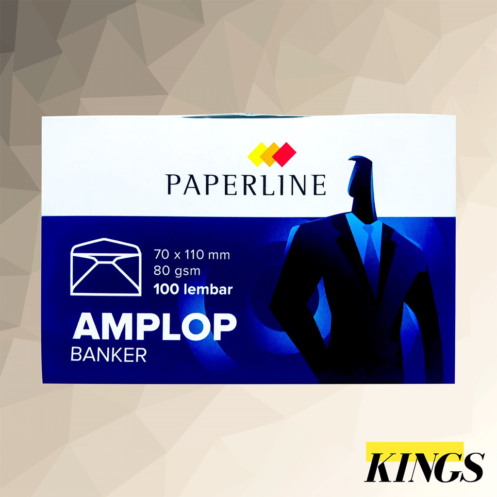 Jual Paperline Amplop Banker 80 gsm 70 x 110 mm Indonesia|Shopee Indonesia