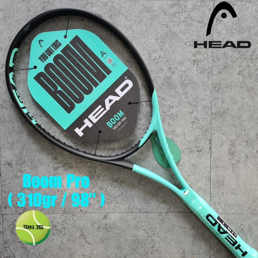 Jual Raket Tenis Head Boom Pro 2022 ( 310gr / 98" ) Indonesia|Shopee ...