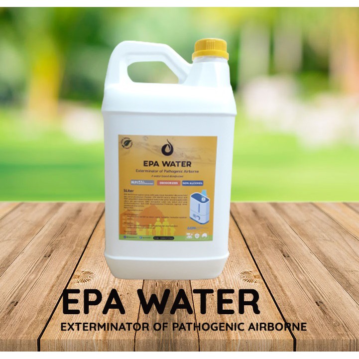 Jual EPA WATER 5 Liter (Cairan Isi Ulang Untuk Mesin Humidifier ...