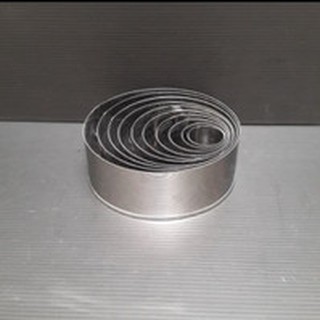 Ring cutter set bulat/cutter kue/cookie kue/cetakan kue/ring cutter set ...