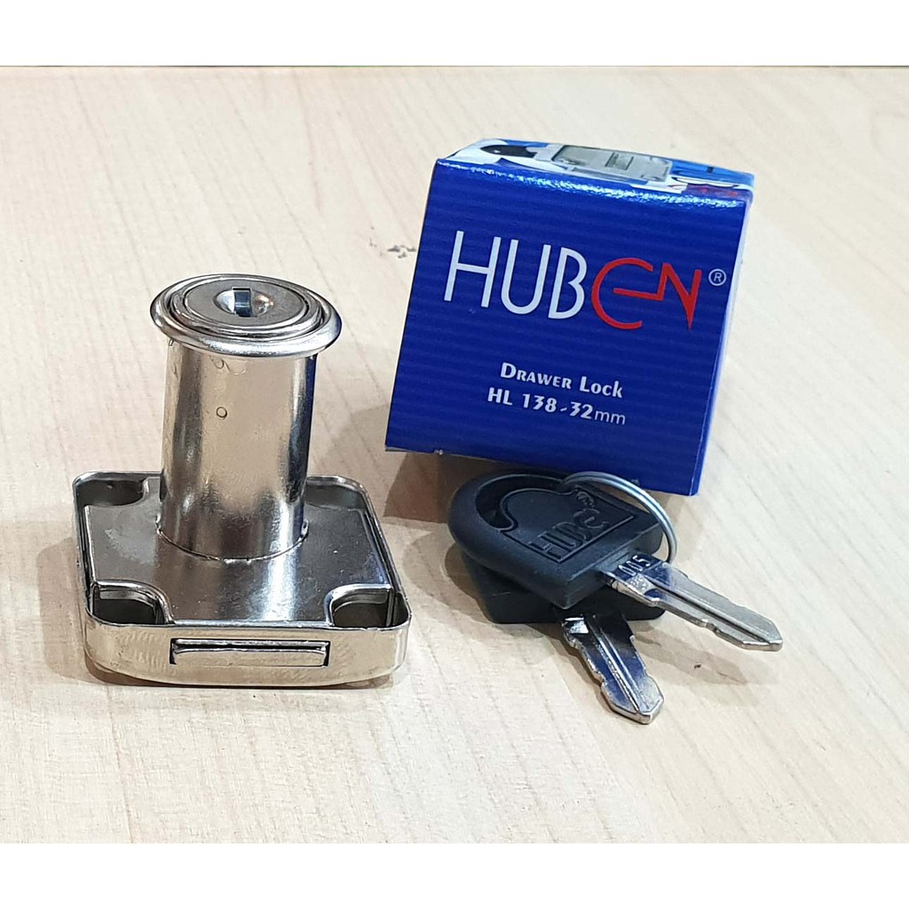Jual Kunci Laci / Lemari Drawer Lock Huben 138 - 22mm | Shopee Indonesia