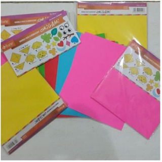 Jual Kertas Lipat Origami Forte 12x12 cm ( 25 lembar ) | Shopee Indonesia